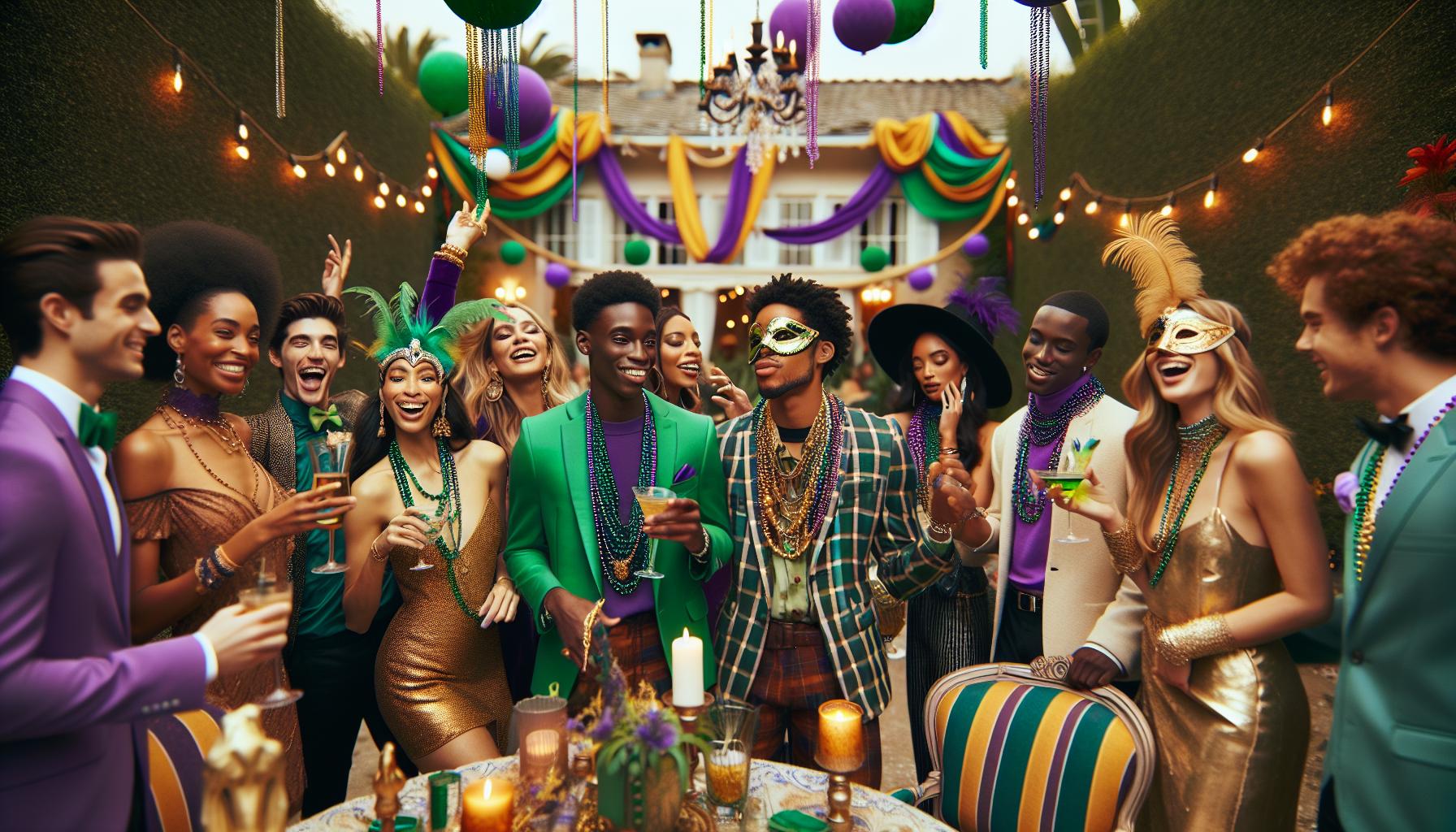 What To Wear To A Mardi Gras Party: Carnival Colors Done Right ...